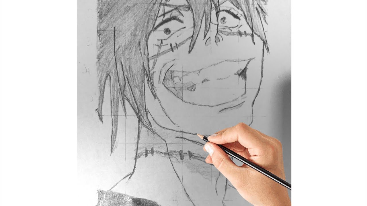 How to draw Mahito pencil sketch for beginners in no time! #drawing # ...