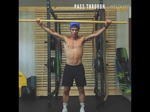 Dowel Pass Through (Shoulder Mobility) - YouTube