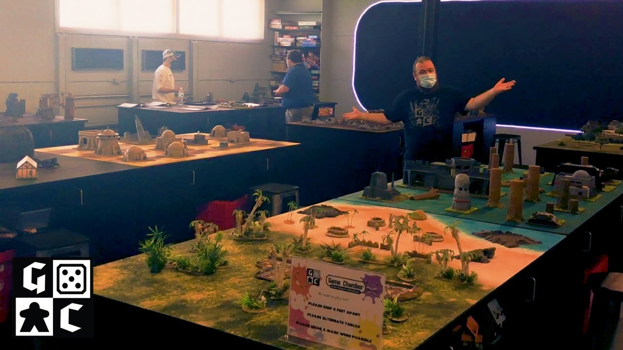 EPIC Miniature Wargaming Room Tour! - YouTube