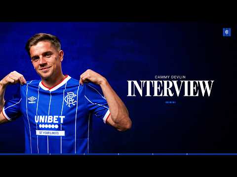 Cammy Devlin's First RangersTV Interview 🖋️⚽️