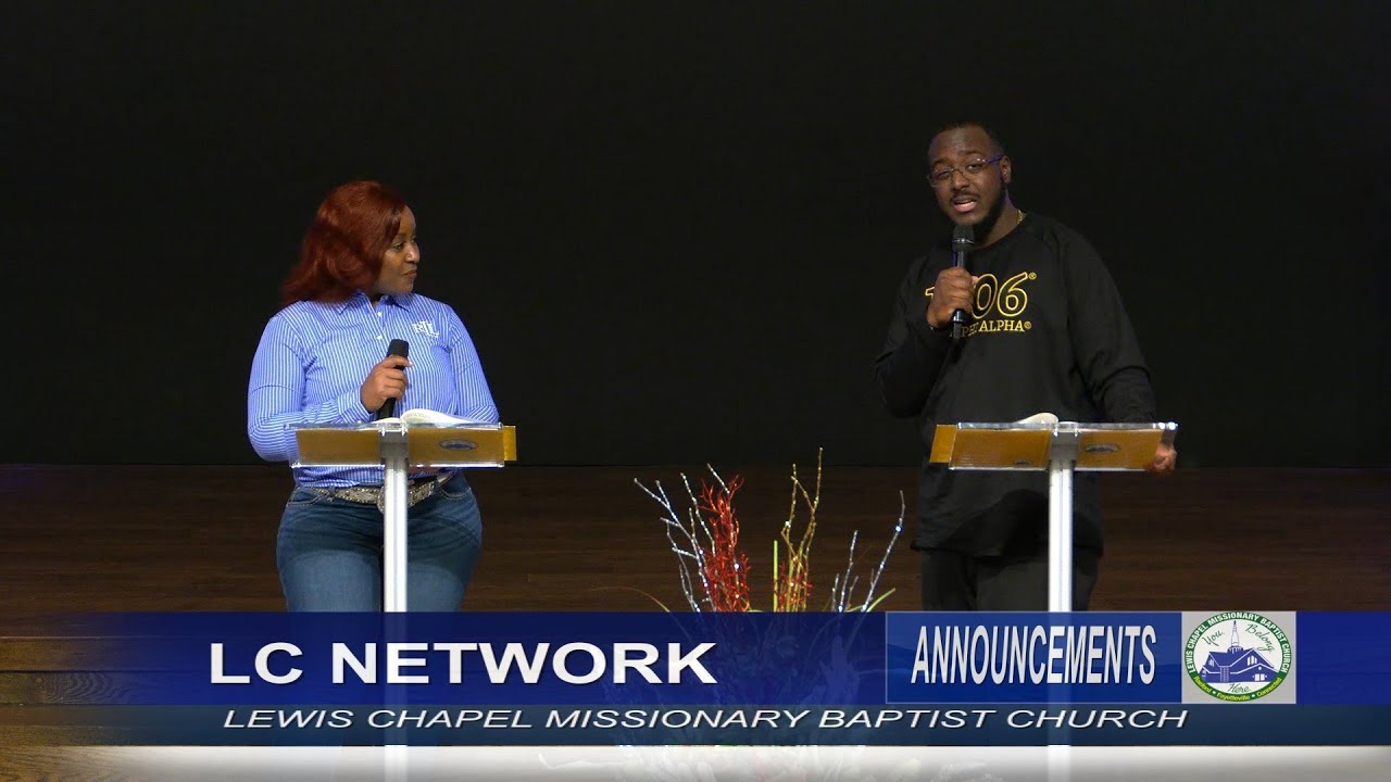 Lewis Chapel Weekly Announcements (12-31-23) - YouTube