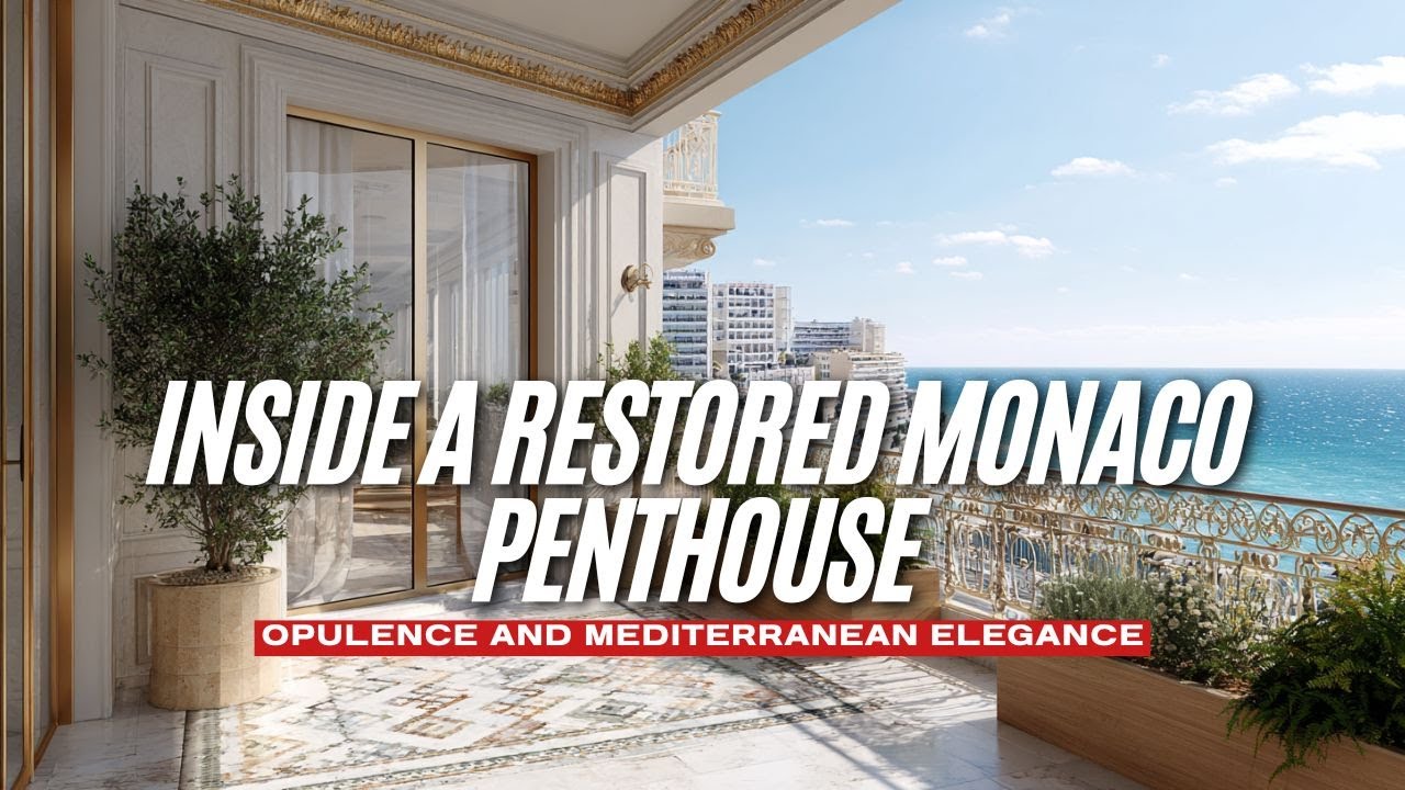 Inside a Restored Monaco Penthouse Opulence and Mediterranean Elegance ...