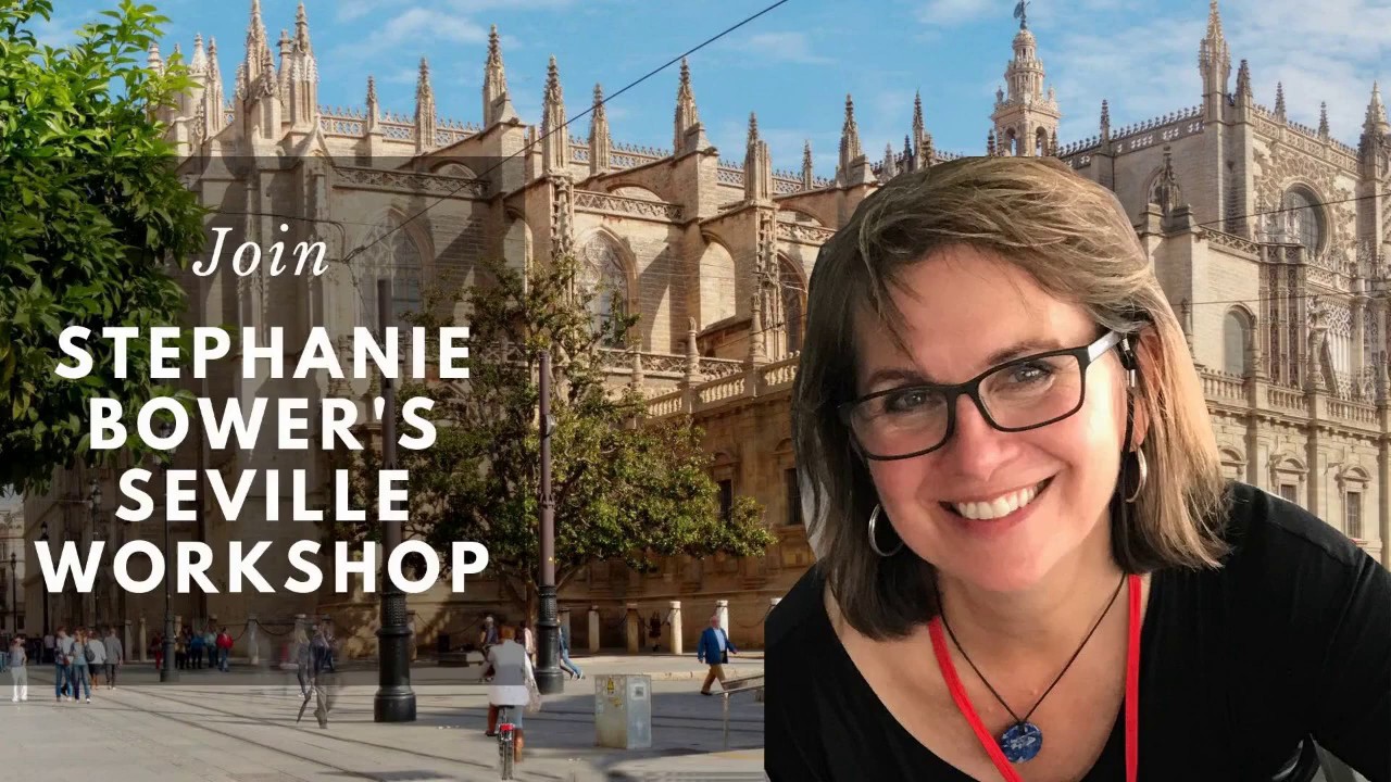 Stephanie Bower's Seville Sketching Workshop - YouTube