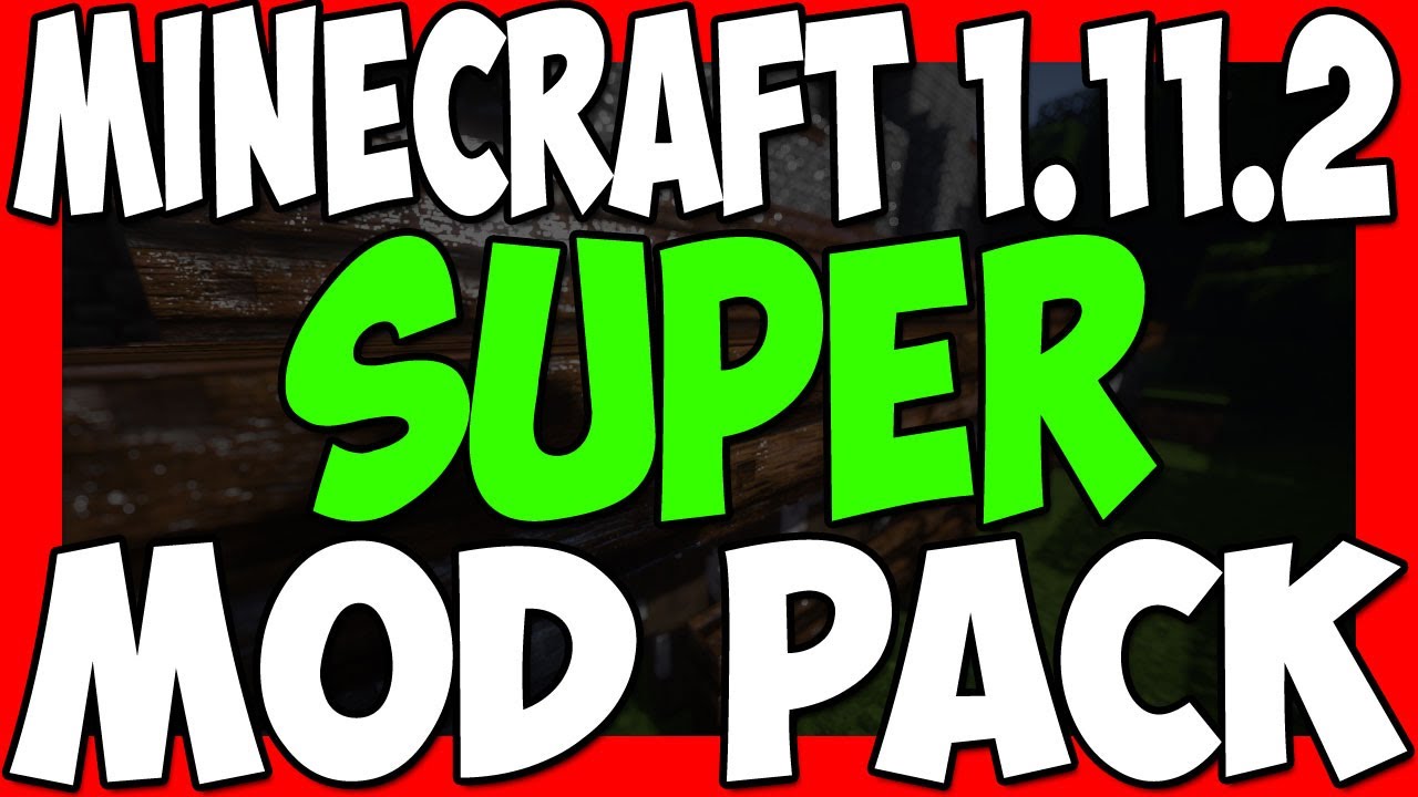 Minecraft 1.11.2 - Mod Pack + 88 mods - Pasta .minecraft - YouTube