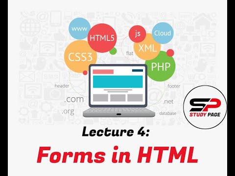 Lecture 4: Forms in HTML - YouTube