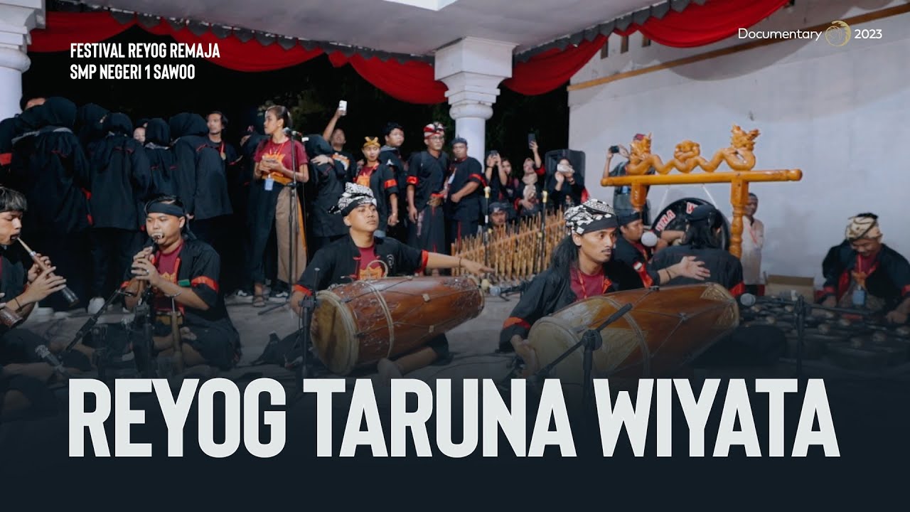 GAMELAN REYOG TARUNA WIYATA SMPN 1 SAWOO | FESTIVAL REYOG REMAJA XIX ...