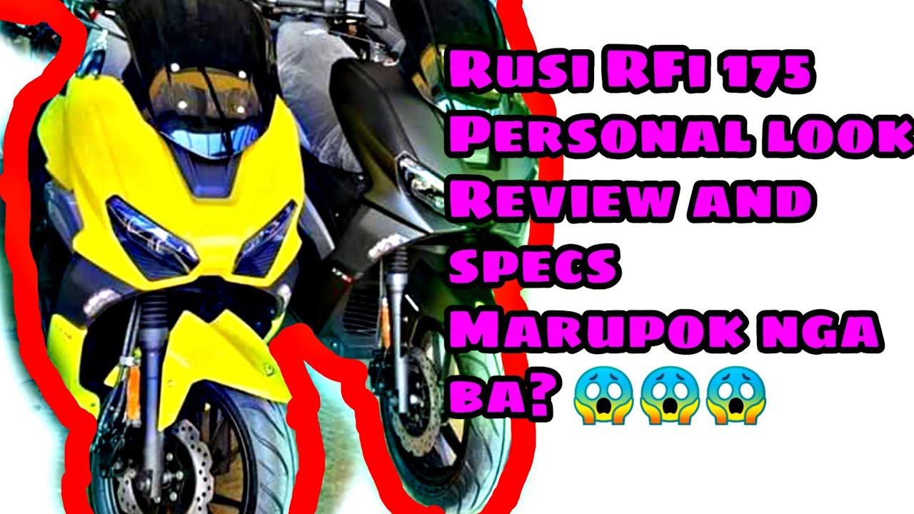 RUSI RFi 175 Update | Full Review | Personal Look | Marupok ba? - YouTube