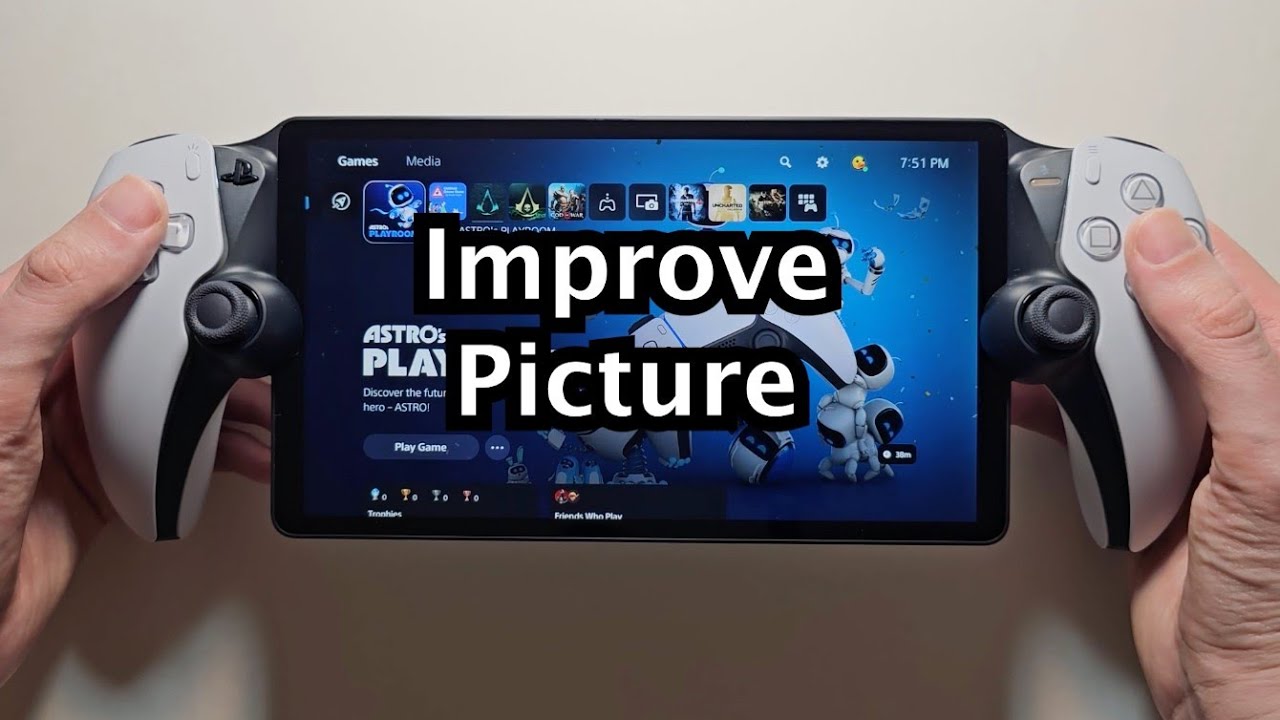 PlayStation Portal How to Improve Picture Quality - YouTube