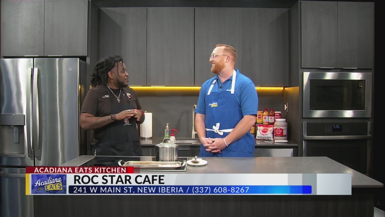 Acadiana Eats Kitchen: Roc Star Cafe pt.1 - YouTube