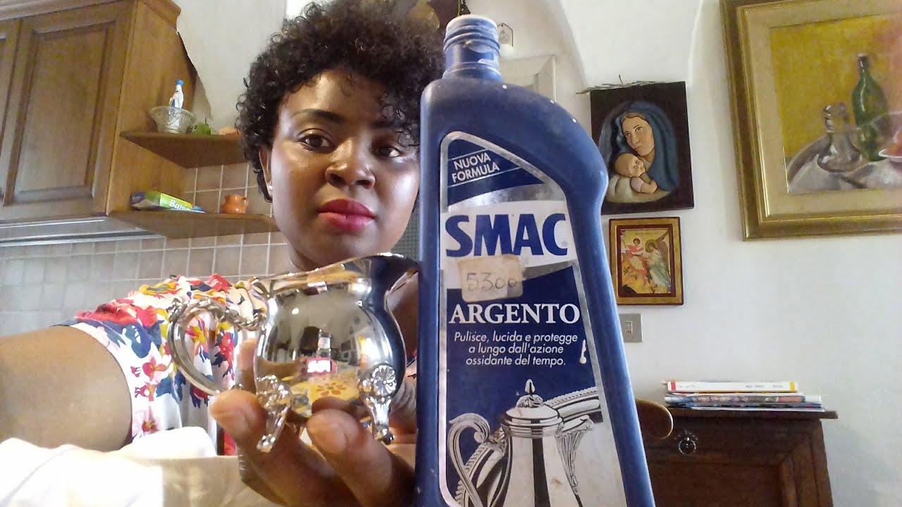 HOW TO CLEAN /POLISH SILVER 925 ITEMS|SMAC ARGENTO / #COME PULIRE ...