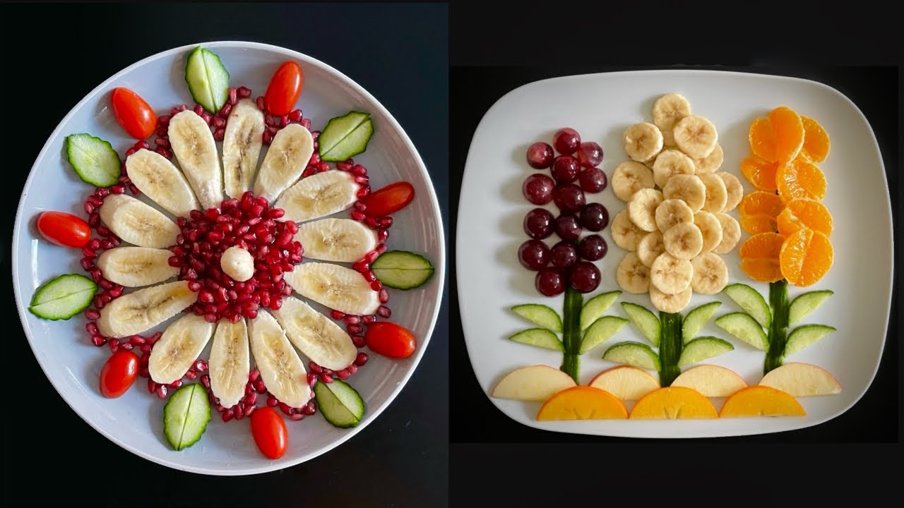 2 Beautiful Fruits Decoration / Super Fruits Decoration / Fruit curving ...