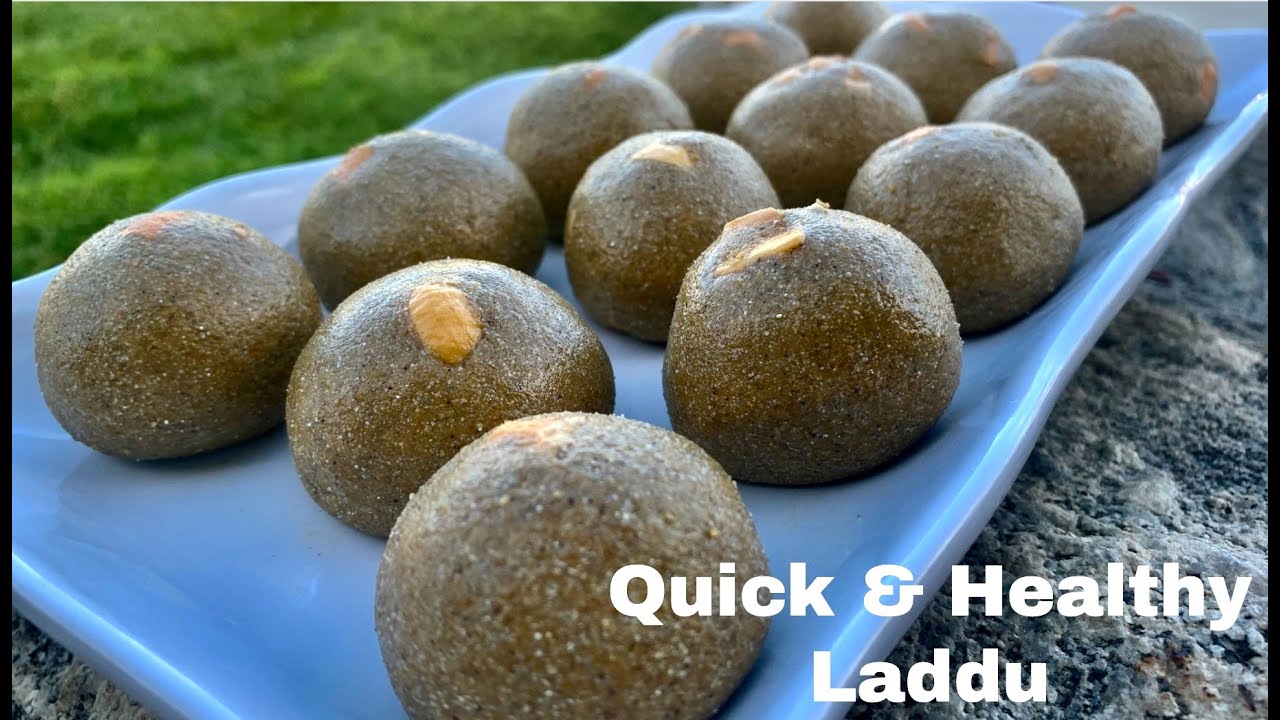 Healthy & Tasty Pearl Millet (Kambu)Laddu | Healthy Snacks for Kids ...