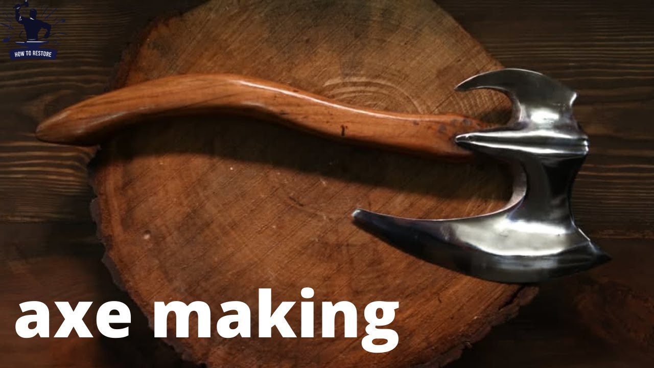MAKING A VIKING BATTLE AXE - REFORGED BLACKSMITHING - YouTube