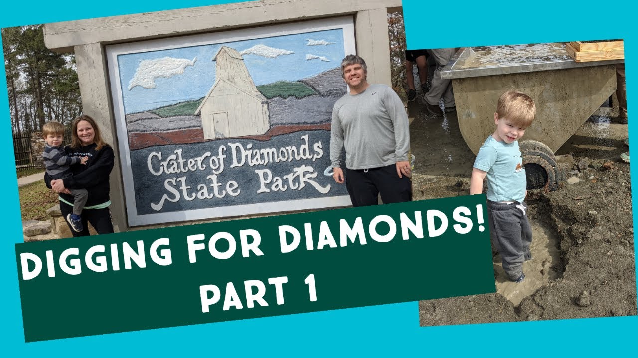 Digging for Diamonds at Crater of Diamonds State Park (Part 1) - YouTube