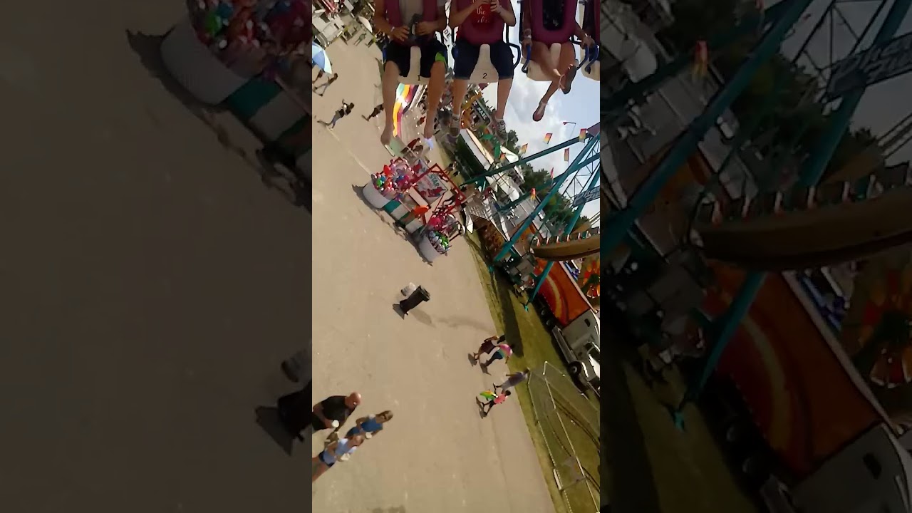 Freak out ride from the fair - YouTube