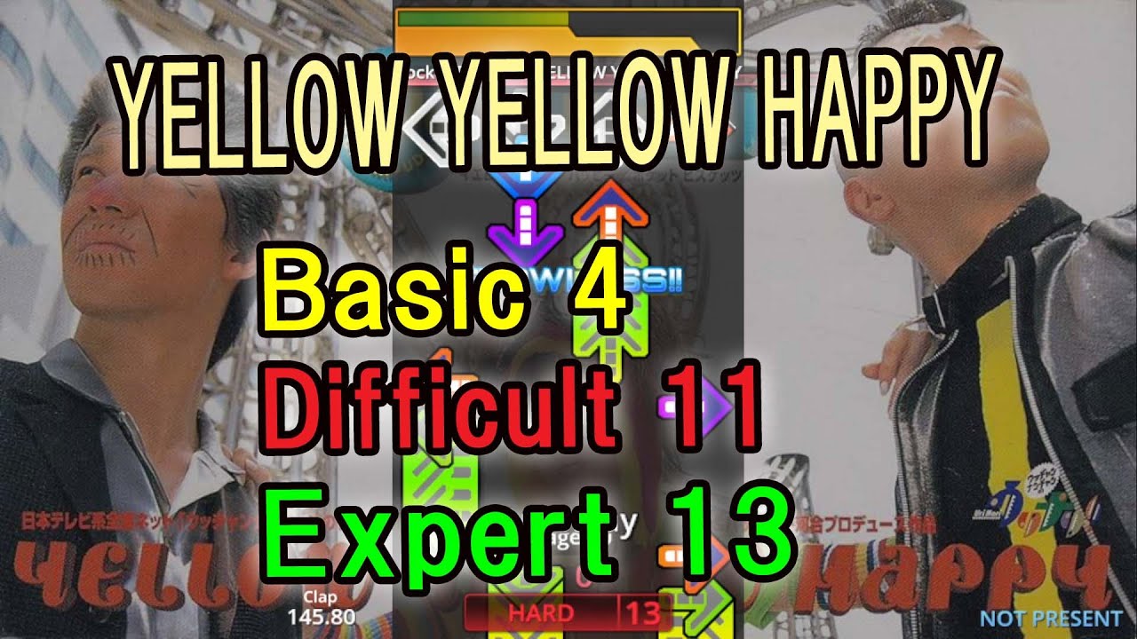 【STEPMANIA】YELLOW YELLOW HAPPY / Pocket Biscuits - YouTube
