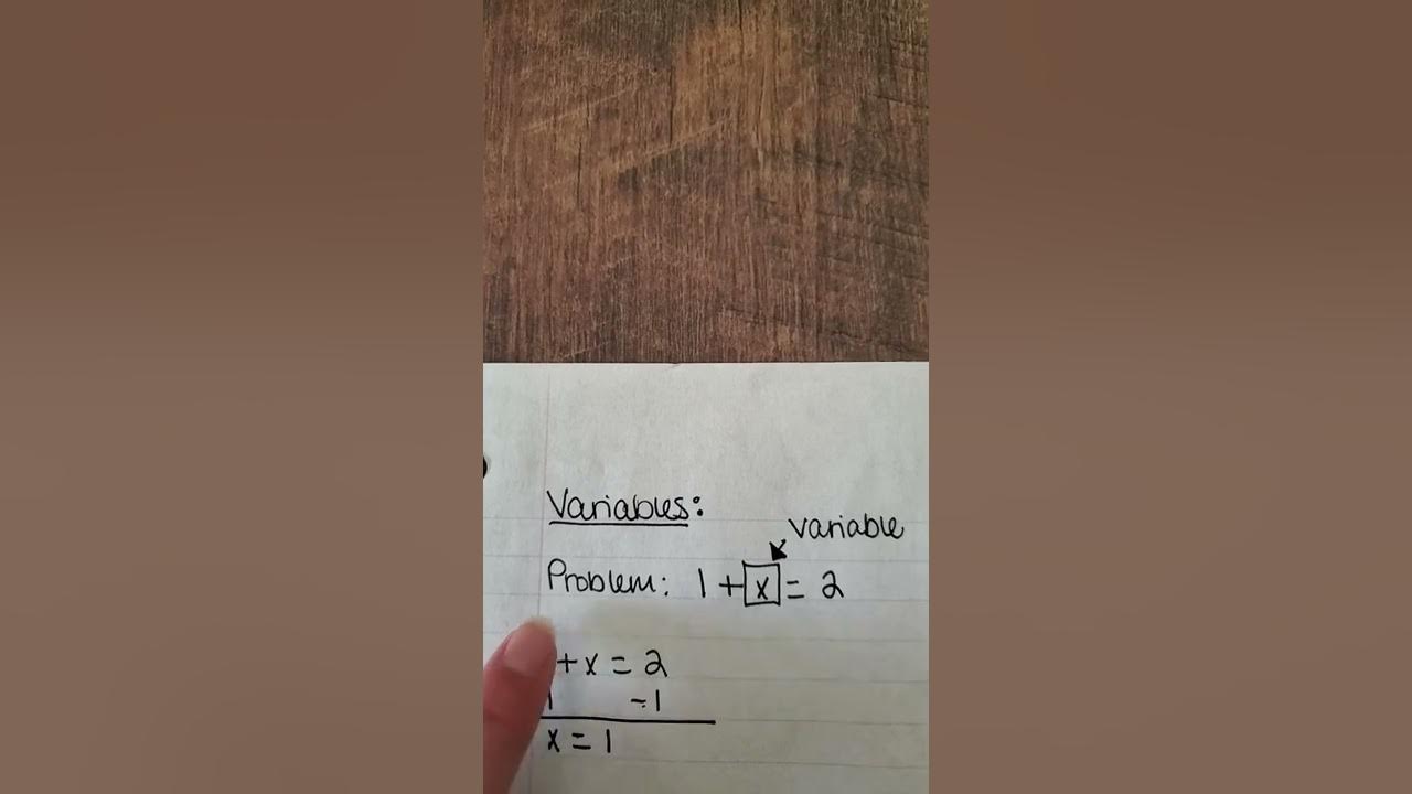 Introduction to Variables - YouTube