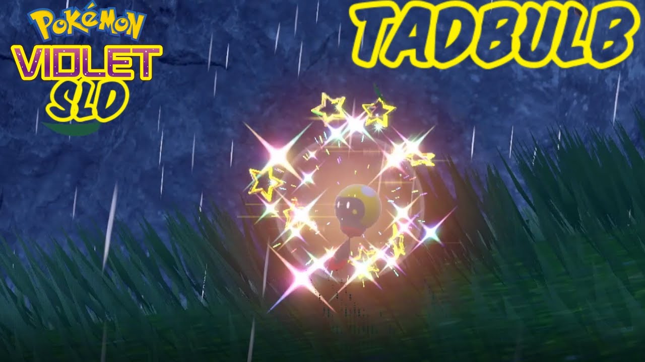 Pokémon Violet SLD #5 Tadbulb + Evolution - YouTube