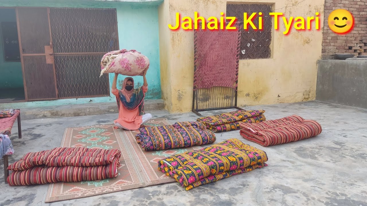Jahaiz Ki Tyari 🥲 || Zaini Baji - YouTube