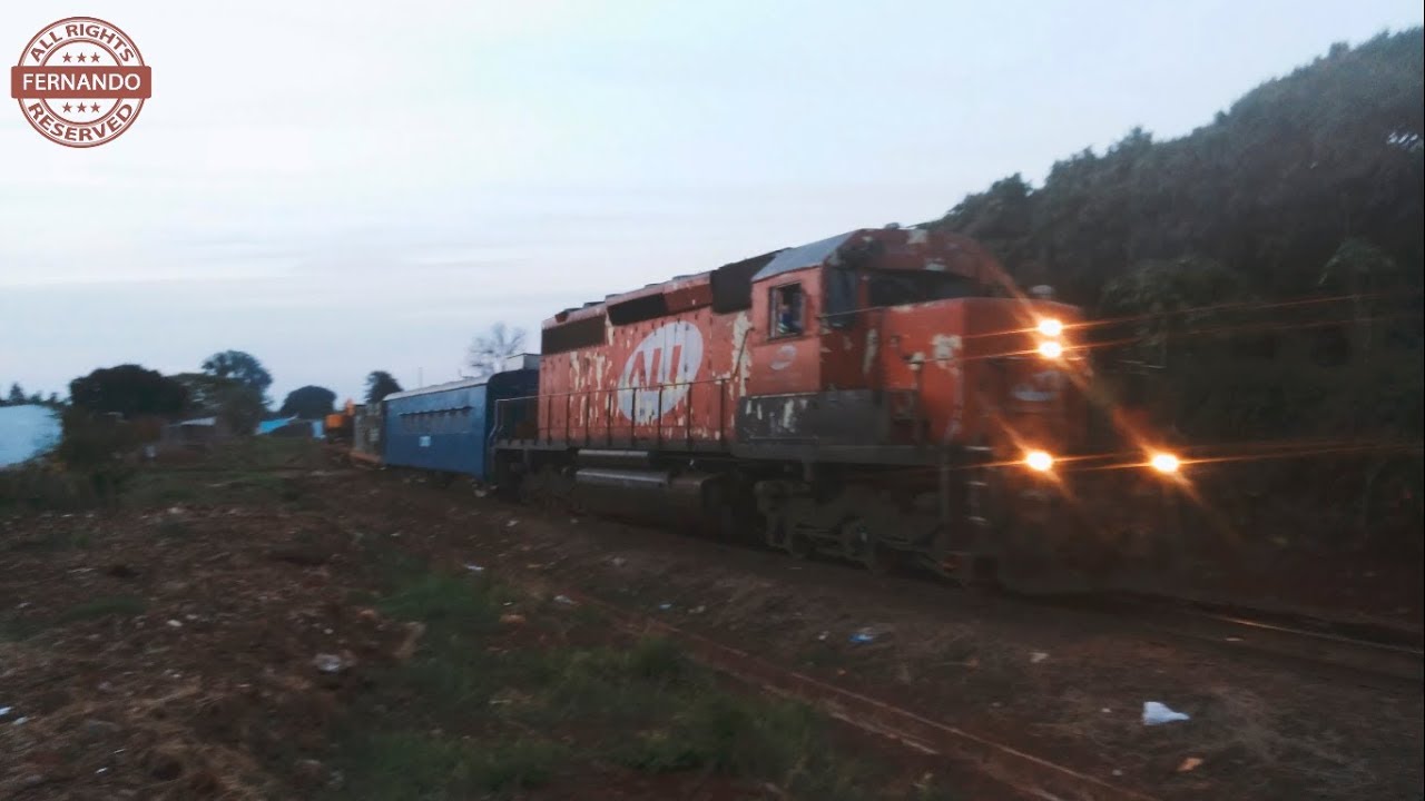 ‹Trem W32› EMD SD40-2 RUMO ALL - YouTube