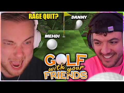 ⛳ KURZ VOR KANAL LÖSCHEN! 😡 Golf Wetten vs Mehdi 🤣 | SolutionPlayz