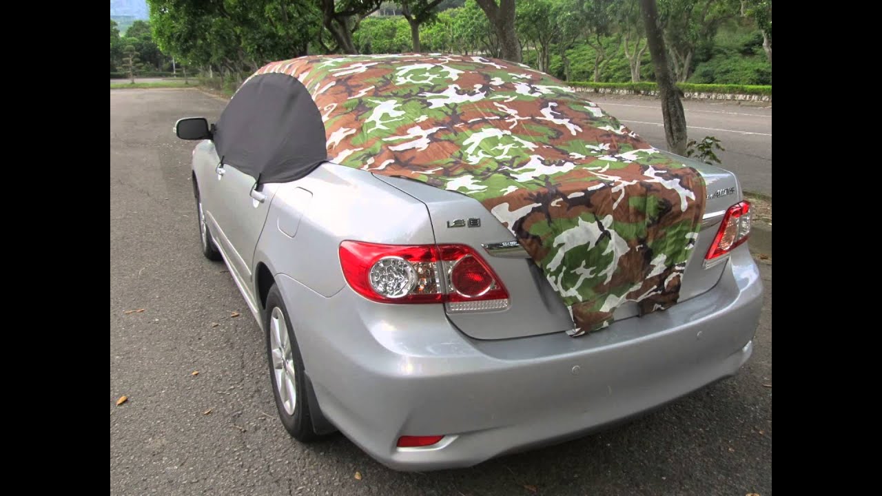 SKY NET CAR COVER. Beautiful curves! Very easy to use! - YouTube