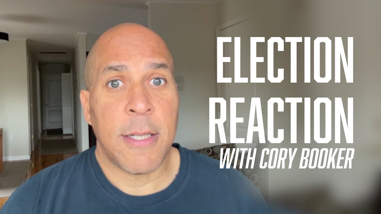 We Start Now | Cory Booker's Election Reaction - YouTube