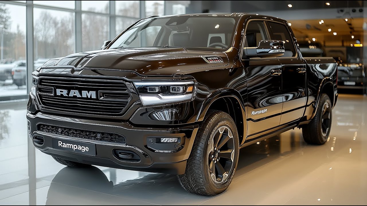 2026 RAM Rampage Pickup Truck – Aggressive Styling, High-Tech Interior ...