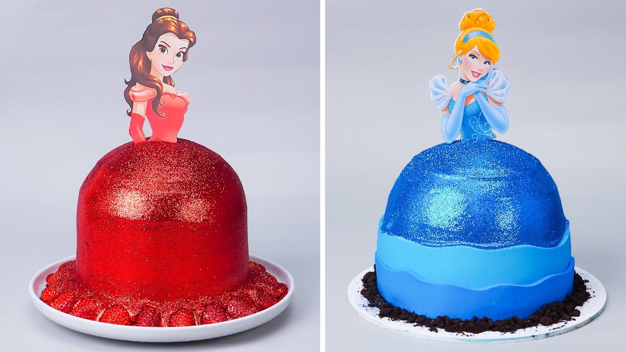 Cutest Princess Cakes Ever | Awesome Birthday Cake Decorating Ideas ...