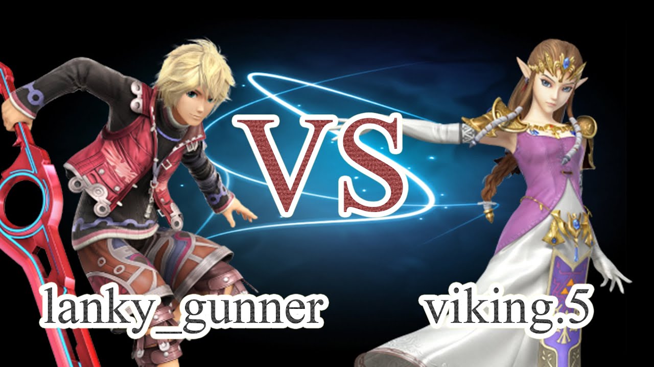 Super Smash Bros. for Wii U - lanky_gunner (Shulk) vs viking.5 (Zelda ...