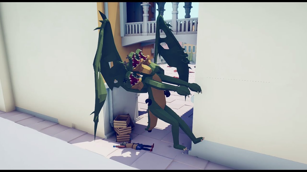 SLAYING A 3 HEADED DRAGON (Totally Accurate Battle Simulator, TABS X ...