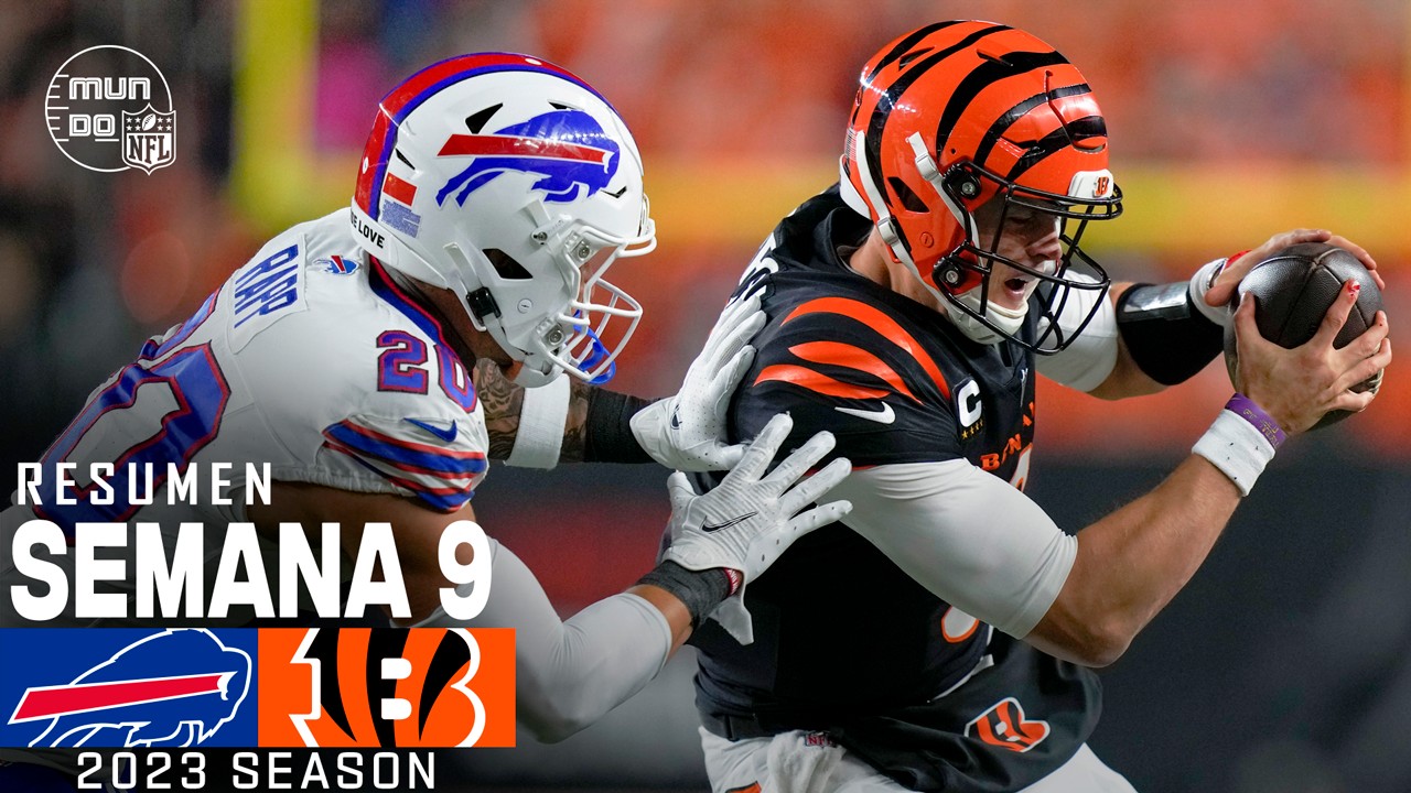 Buffalo Bills vs. Cincinnati Bengals | Semana 9 NFL 2023 | NFL ...