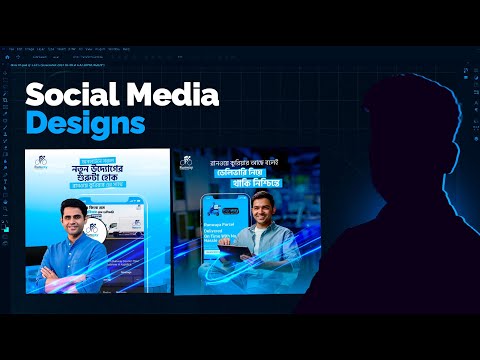 Courier Service Social Media Post Tutorial: Design Like a Pro | Graphic ...