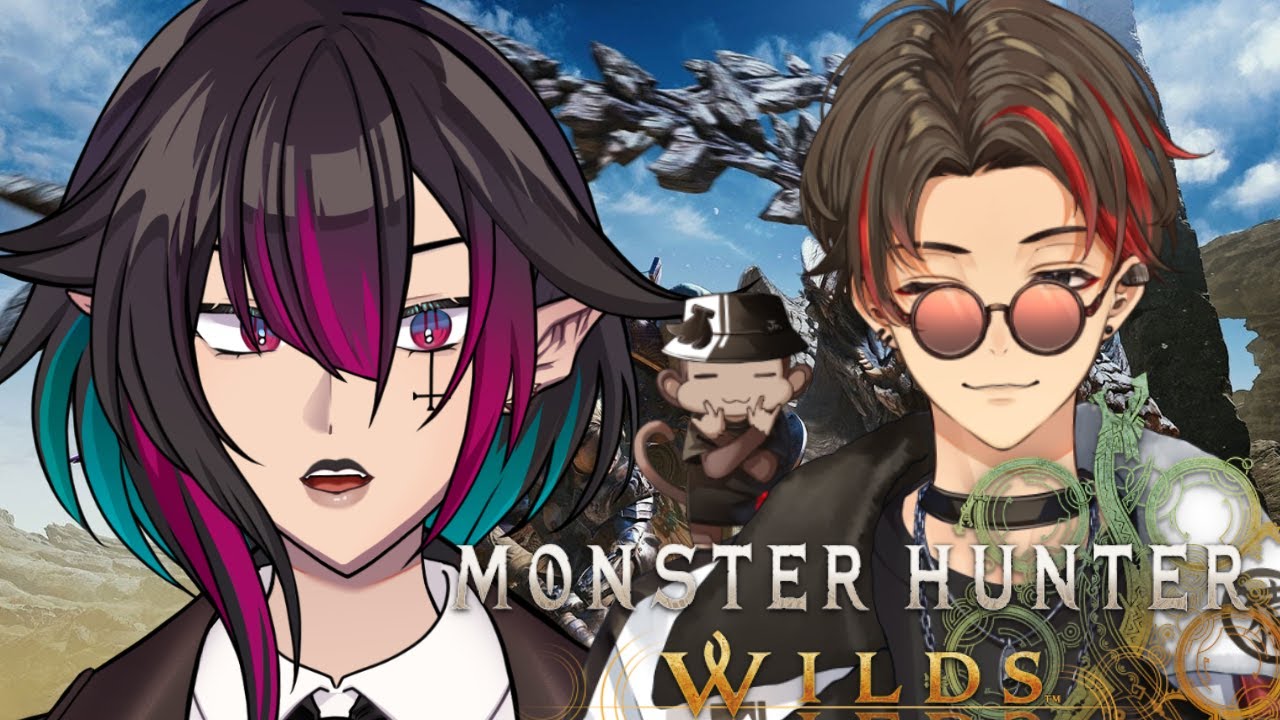 【Monster Hunter: WILDS】Two noobs go try to rizz monsters :D【Sarugaku ...