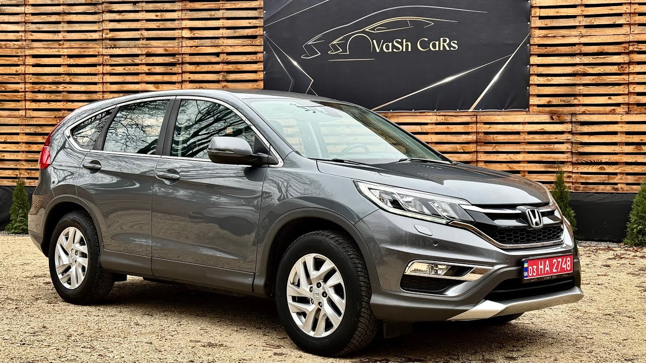 🔥HONDA CR-V RESTYLING з ПРОБІГОМ 140К😱2016 рік 1.6 iDTEC АВТОМАТ ПОВНИЙ ...