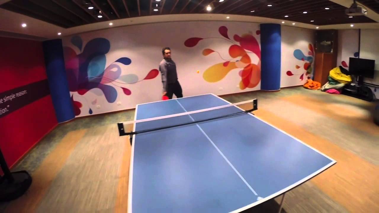 GoPro - Head Strap - Table Tennis (PingPong) - EMC - YouTube