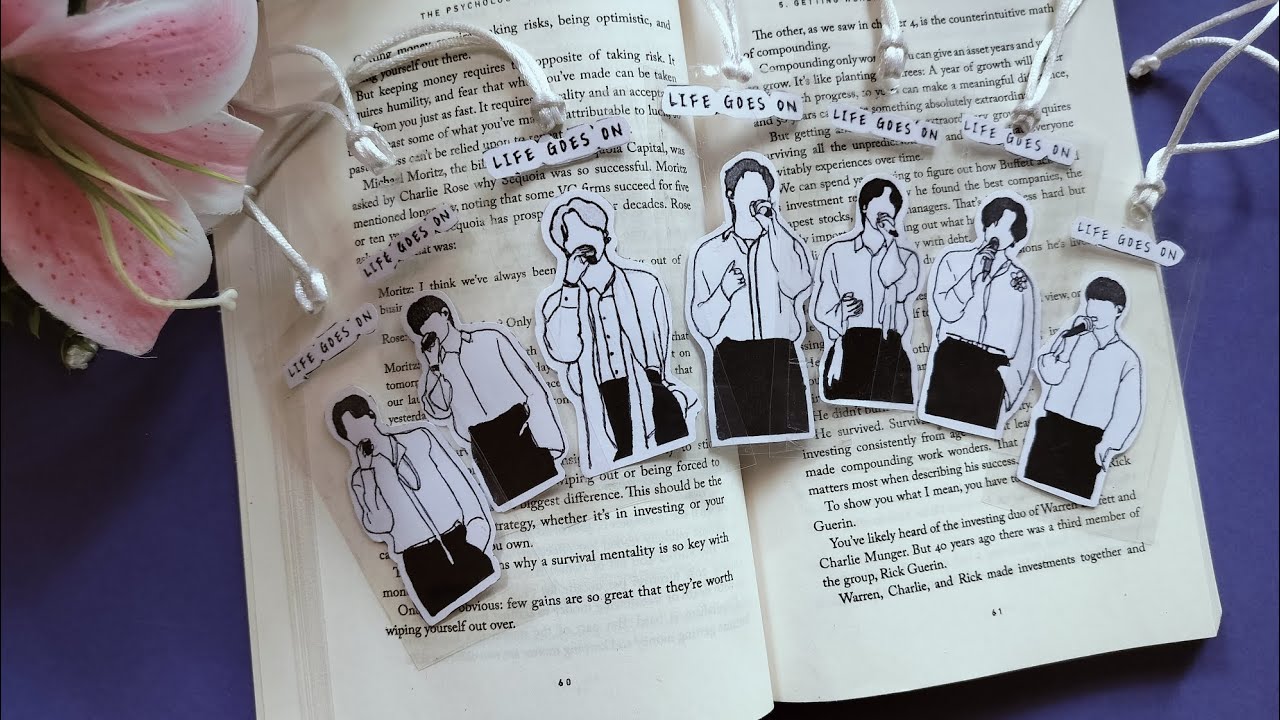 How to make DIY BTS bookmarks / BTS bookmarks every fan needs and a ...