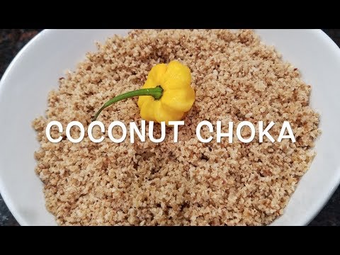 Coconut Choka || Coconut Chutney- Episode 24 - YouTube