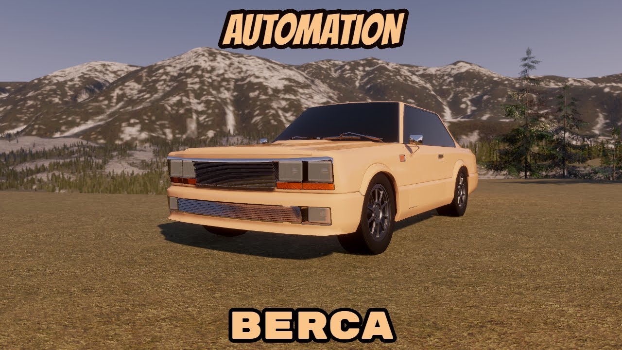 A Classy Muscle Car. (Automation + BeamNG Drive) - YouTube