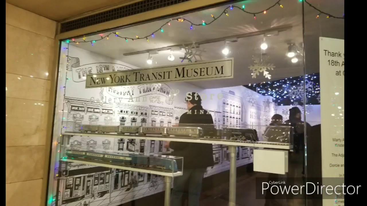A tour at New York Transit Museum Gallery Annex and Store to see 18th ...
