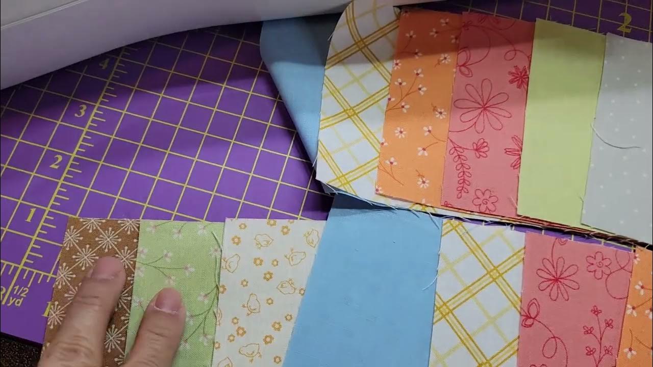 Kimberbell Hoppin' Down the Bunny Trail Bench Pillow: Piecing Border ...