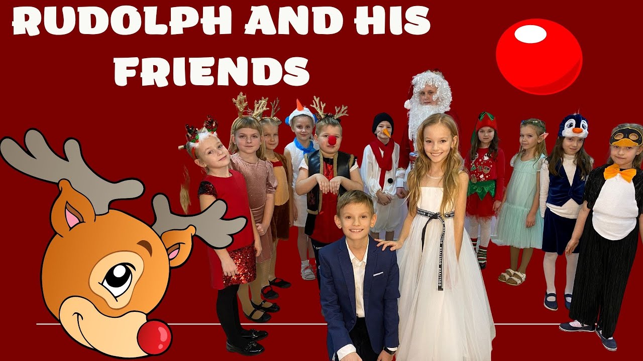 RUDOLPH THE RED NOSED REINDEER| CHRISTMAS PLAY FOR KIDS | MERRY ...