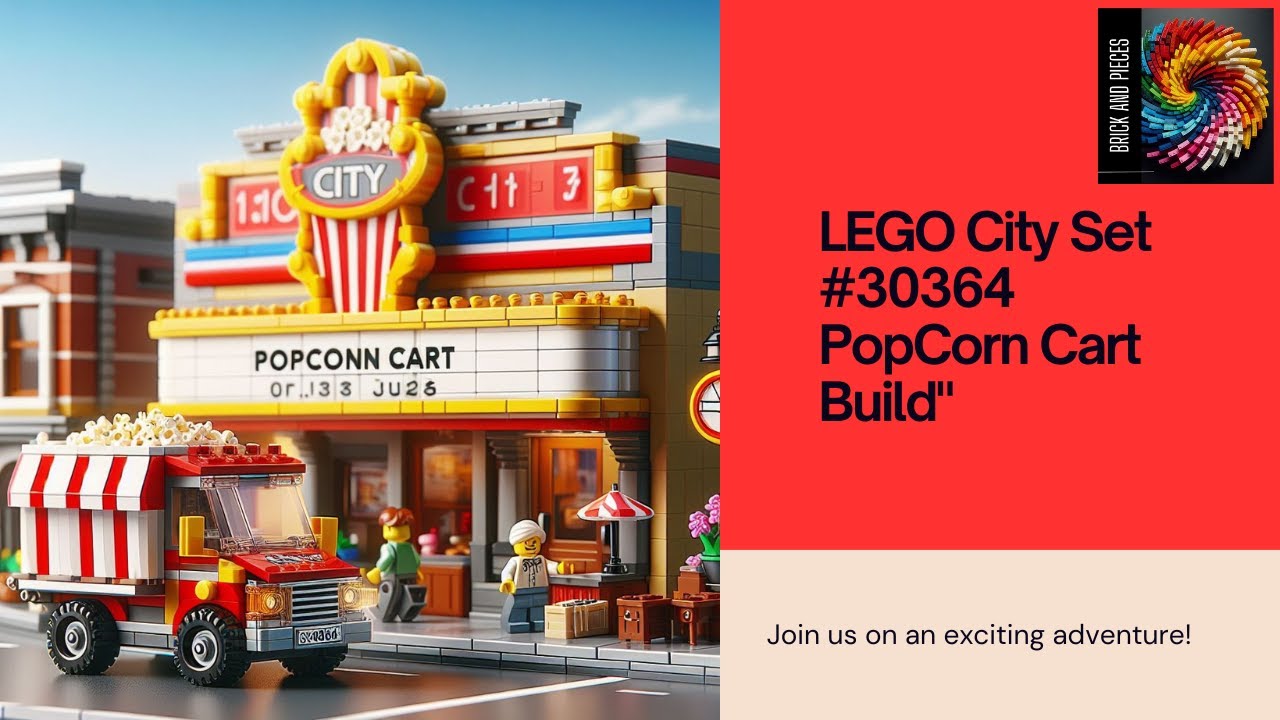 LEGO City Popcorn Vendor Build set #30364 - YouTube