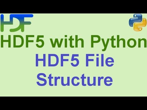 2/10- HDF5 with Python: HDF5 File Structure - YouTube