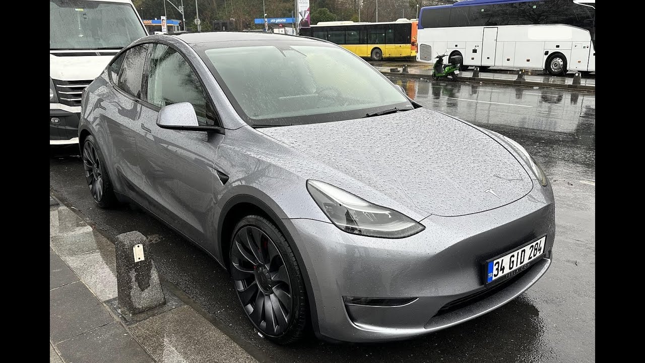 Tesla Model Y Quicksilver Walkaround - YouTube