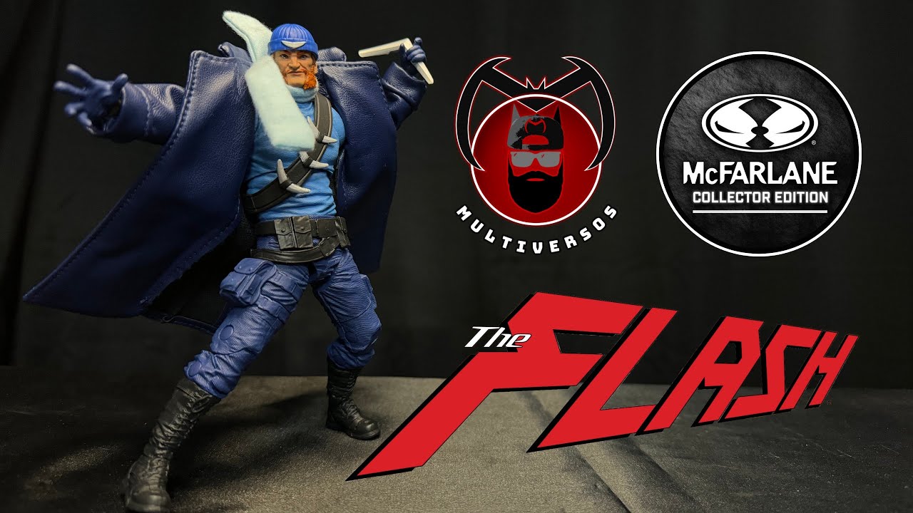 Unboxing y revisión Captain Boomerang The Flash McFarlane Toys ...