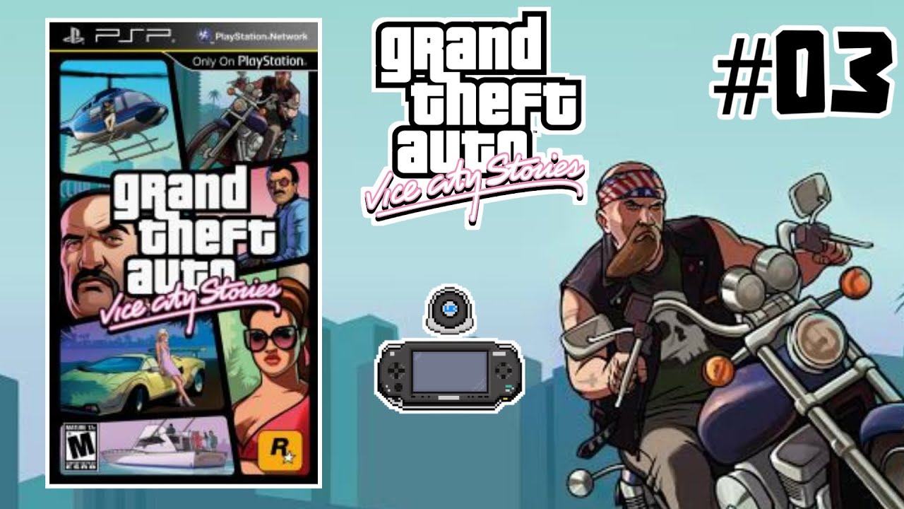 Gameplay GTA Vice city Stories PSP part 03 - YouTube