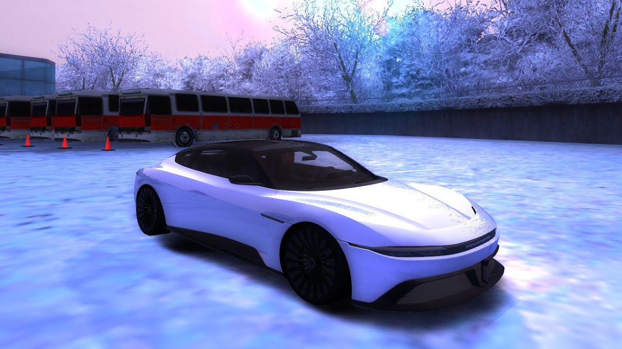 NFS MW | 2022 DeLorean Alpha 5 | Winter graphics | #nfsmods [1080p60ᶠᵖˢ ...