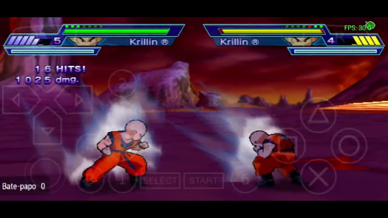 Kuririn Unlock Potential Combo Cancel (2) - DBZ Shin Budokai 2 (PPSSPP ...