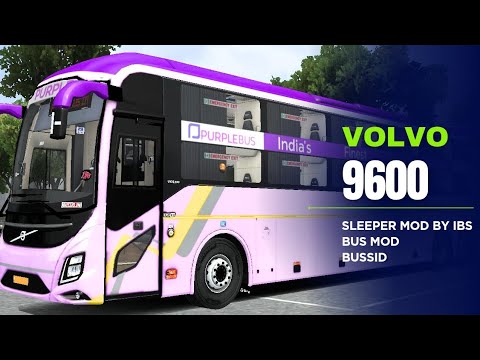 NEW VOLVO 9600 VECV SLEEPER BY IBS|BUS MOD|BUSSID|GAMEPLAY|Bussid ...